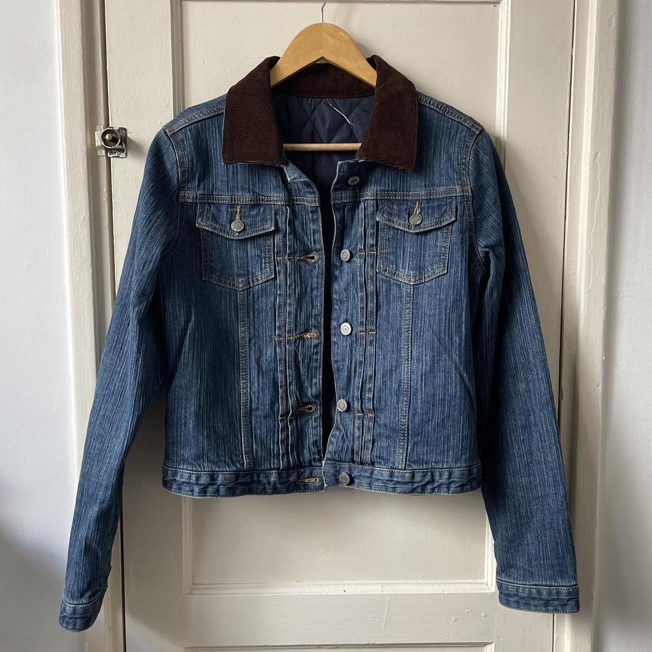 Brandy Melville Denim Jacket perfect shade of blue... - Depop