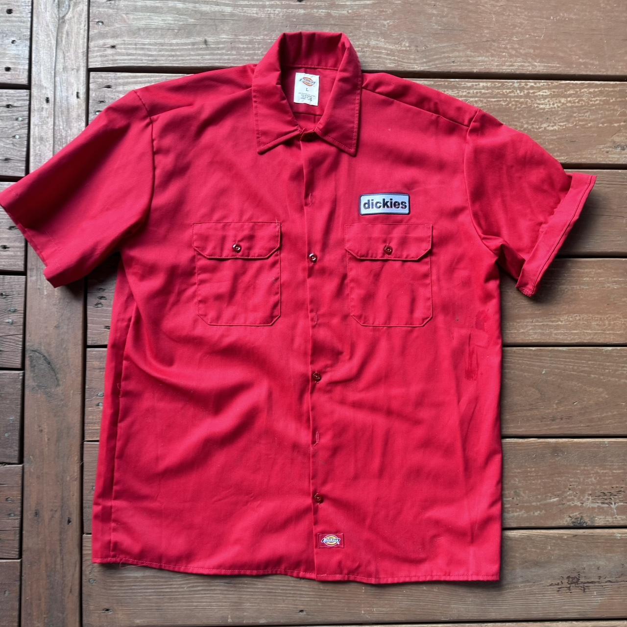 Dickies Mechanic Shirt Size... - Depop
