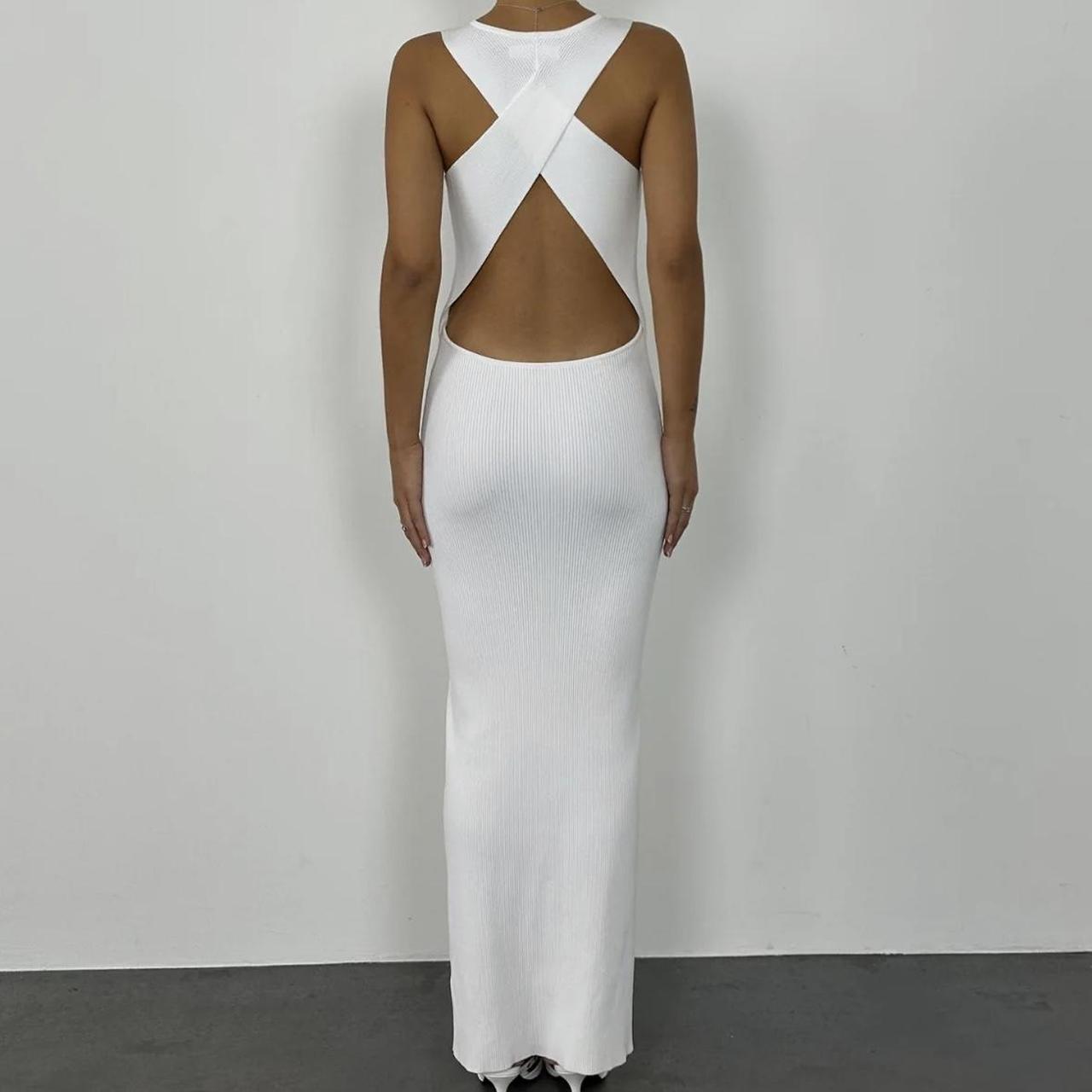 Sir Celena white dress size 2 Worn twice RRP $400 - Depop