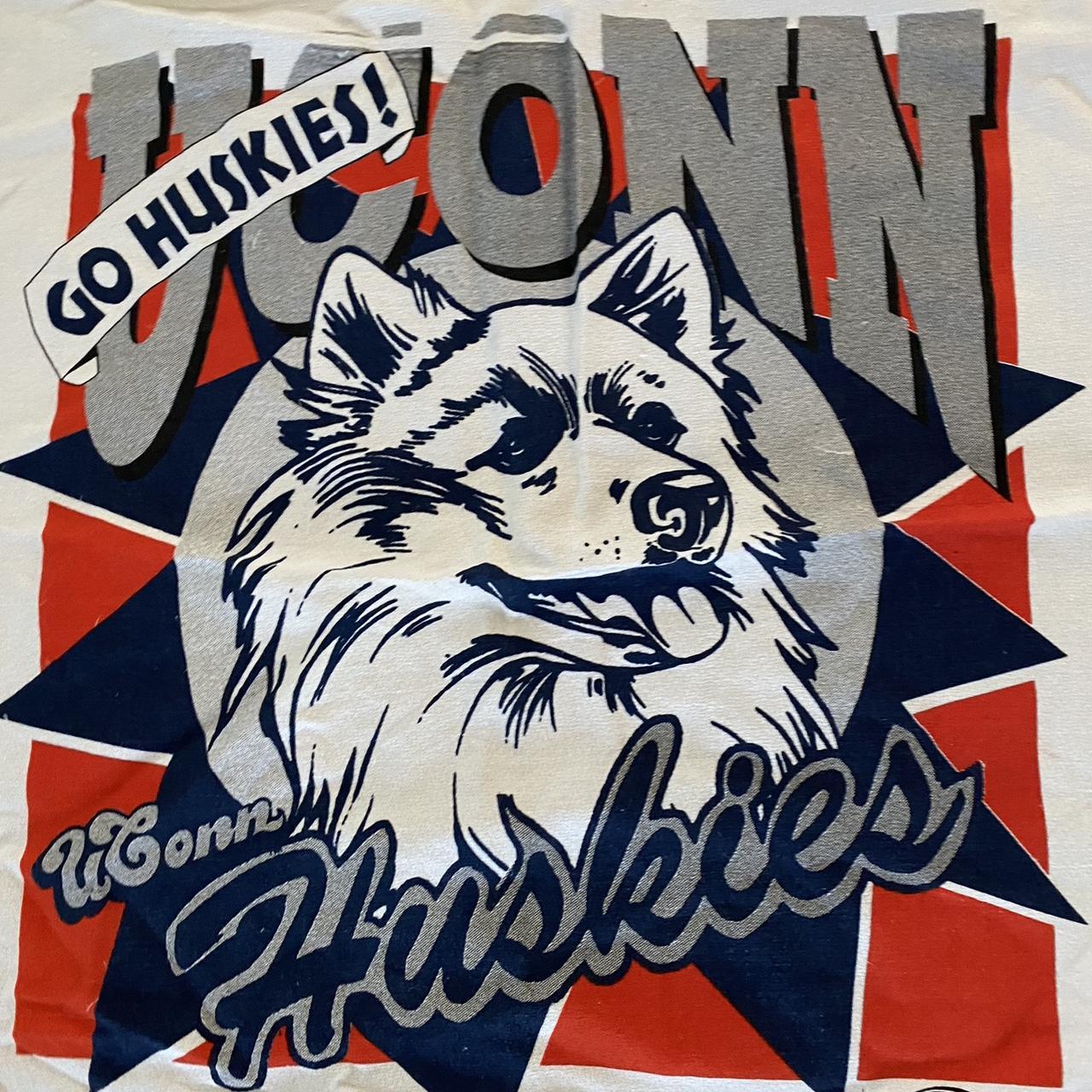 Vintahe 90’s UConn University of Connecticut Huskies... - Depop