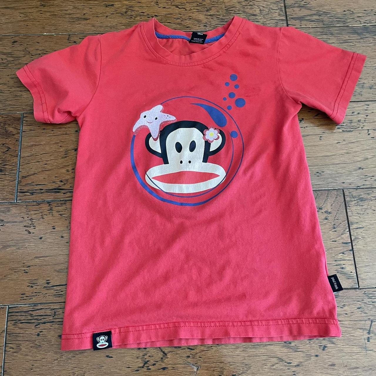 Paul Frank Women's Red T-shirt | Depop