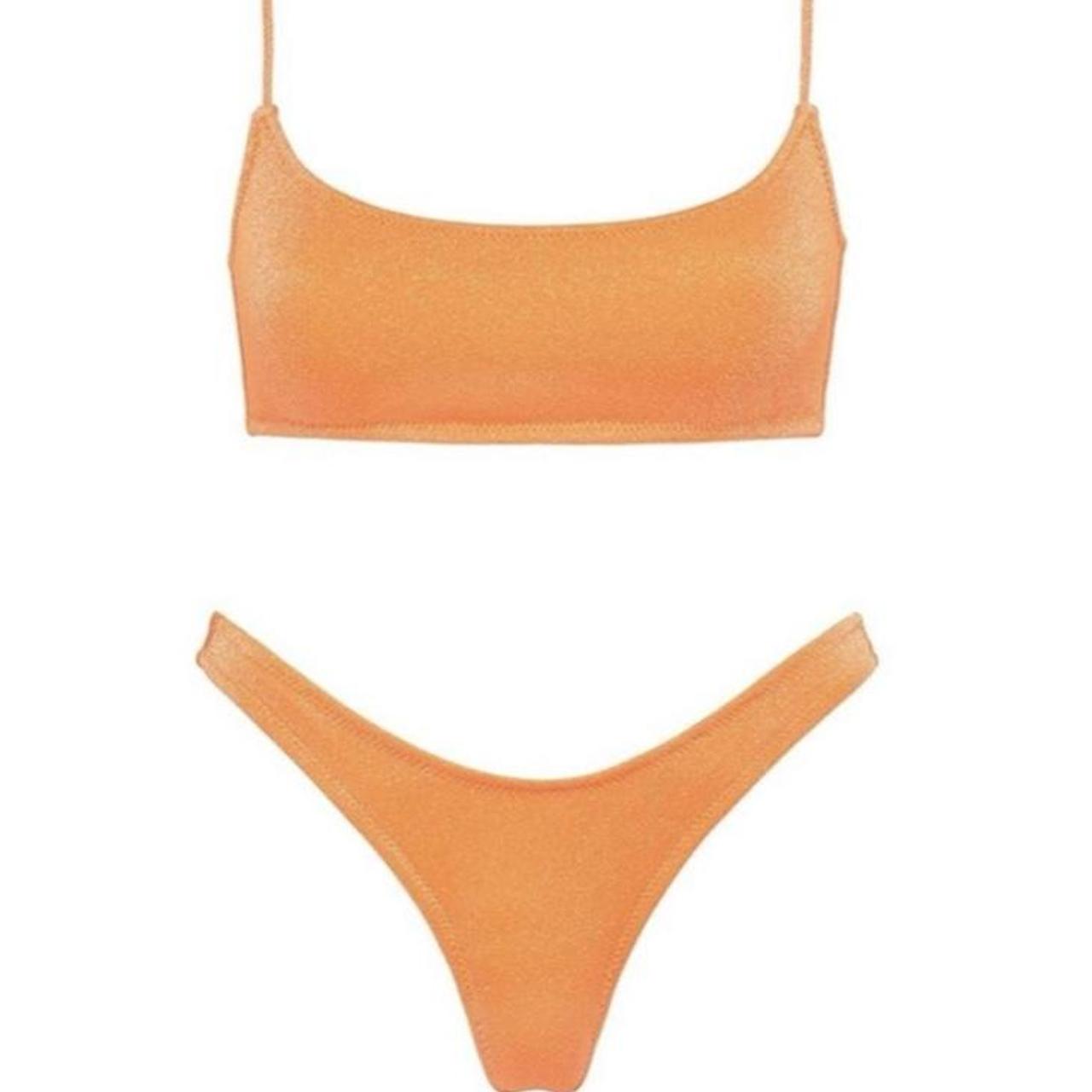 Triangl Women's Orange Bikinis-and-tankini-sets | Depop