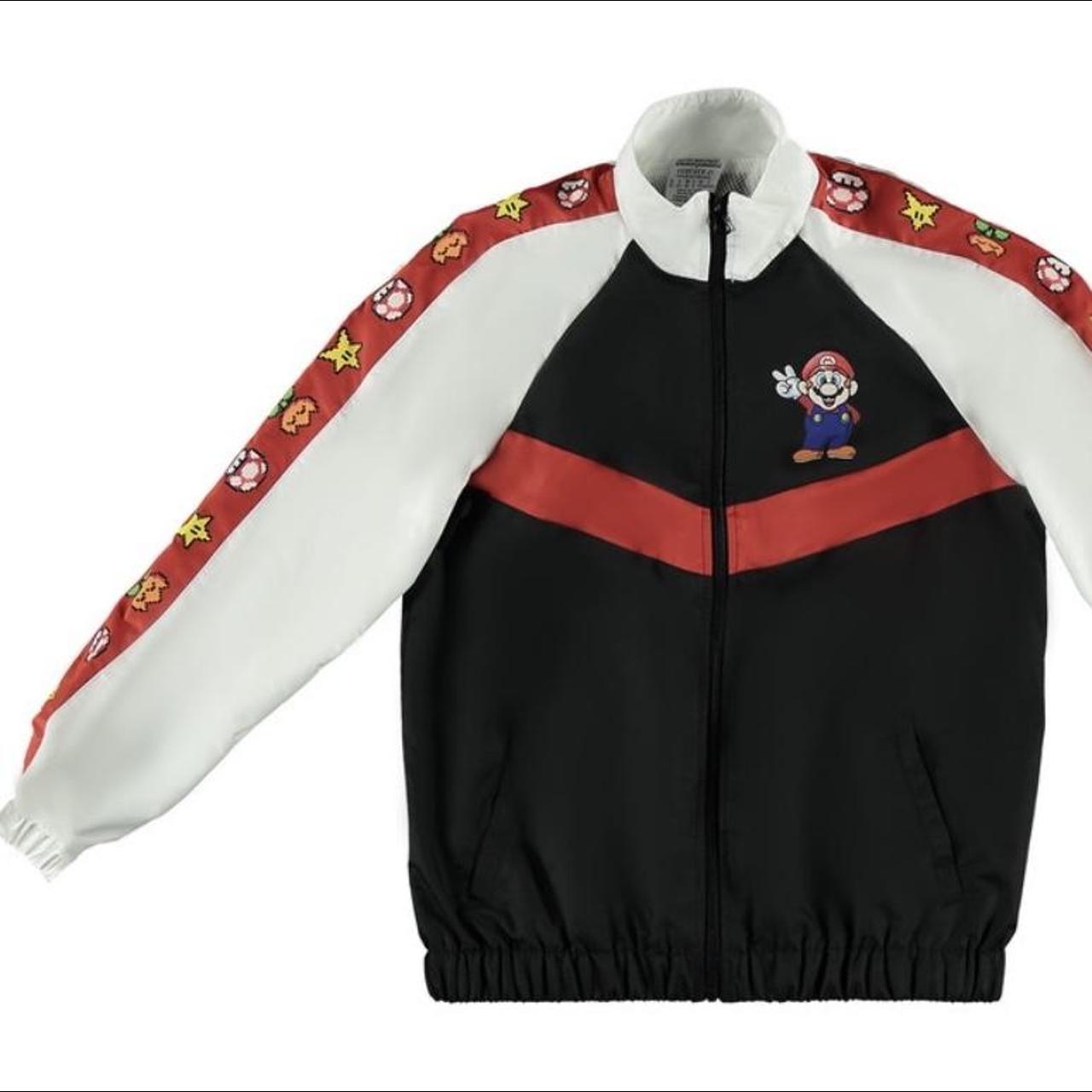 Nintendo x bomber track jacket officially licensed... - Depop