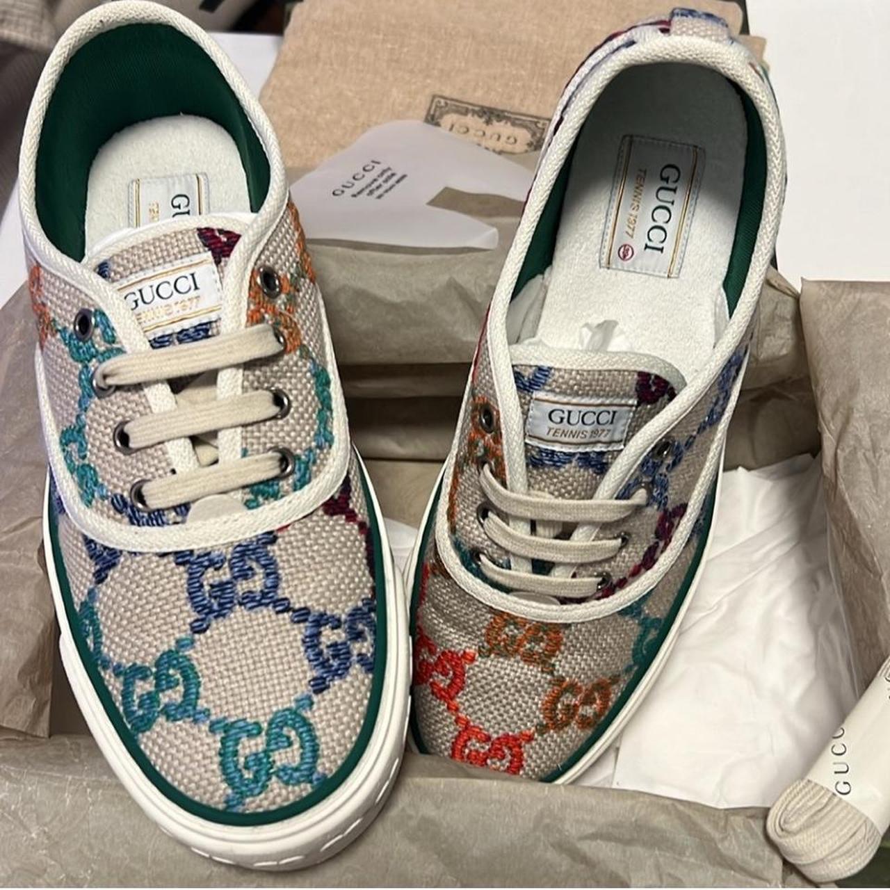 Gucci Multi Colored Shoes size 38 - Depop