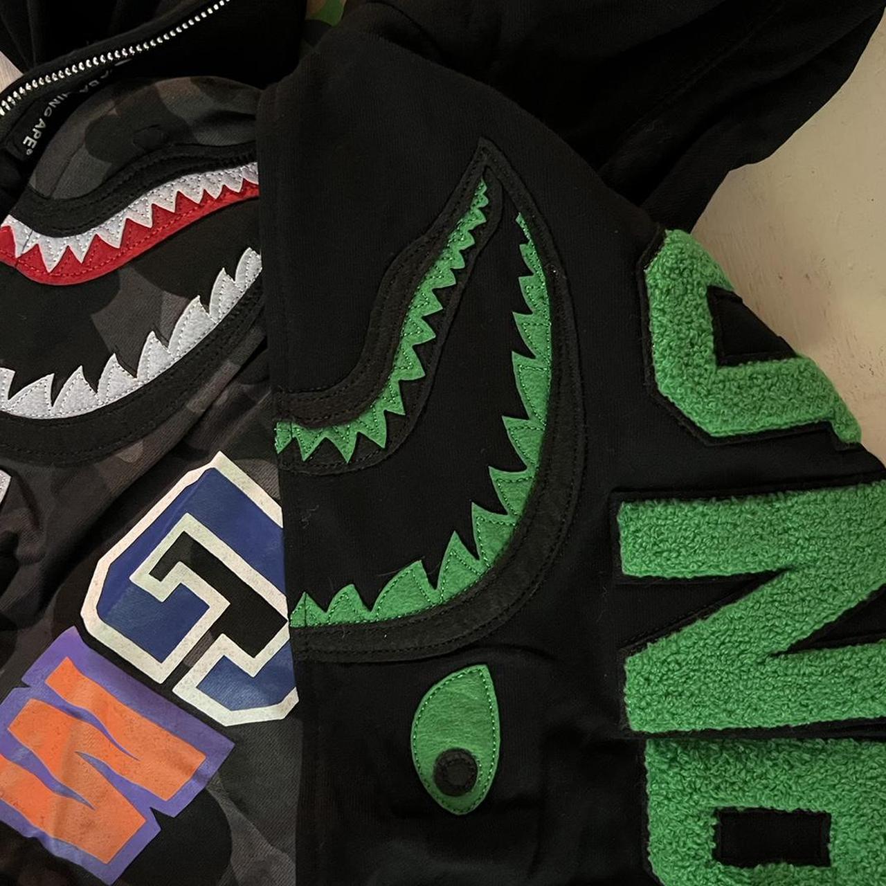 Bape zip up X undefeated Authentic Comes with bag... - Depop