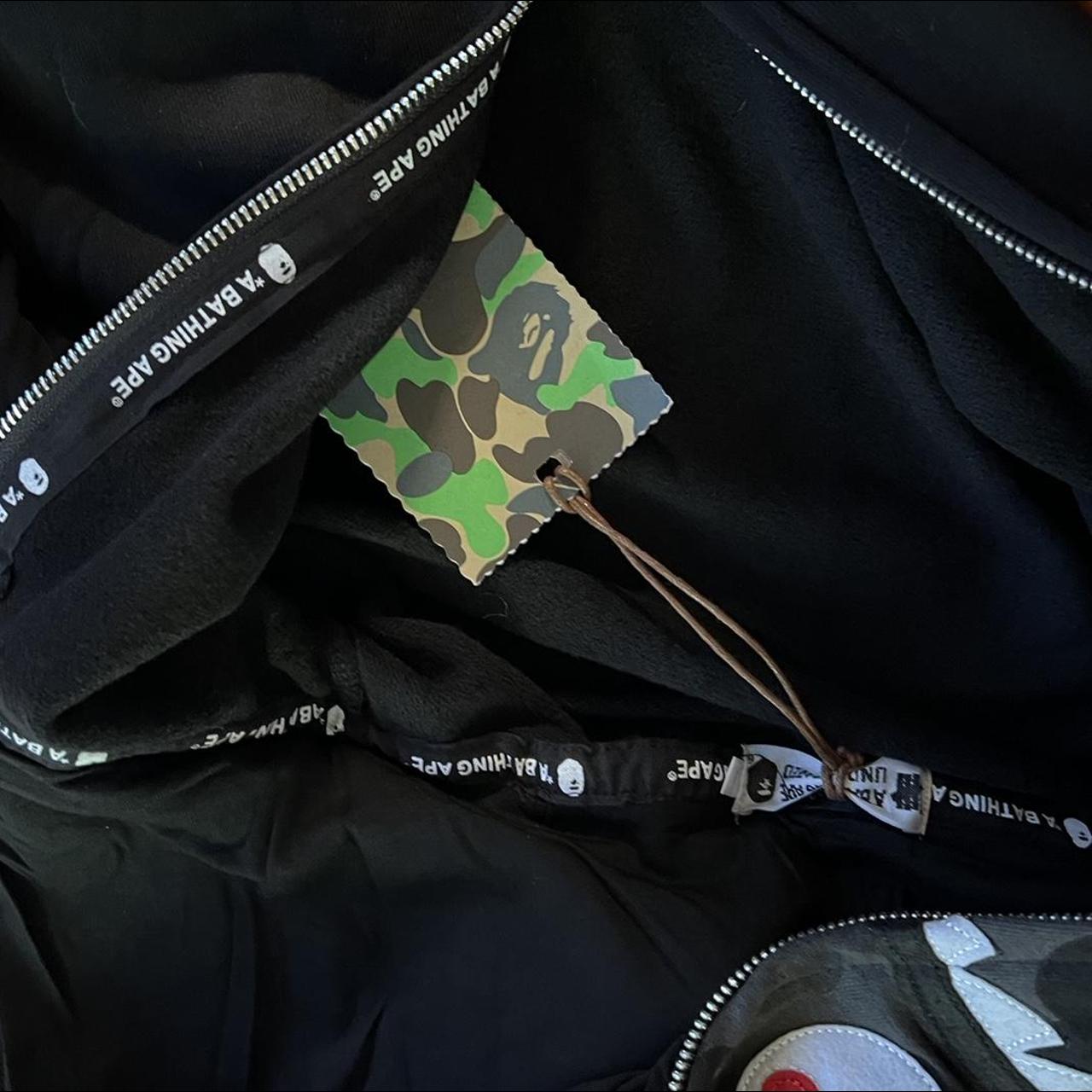 Bape zip up X undefeated Authentic Comes with bag... - Depop