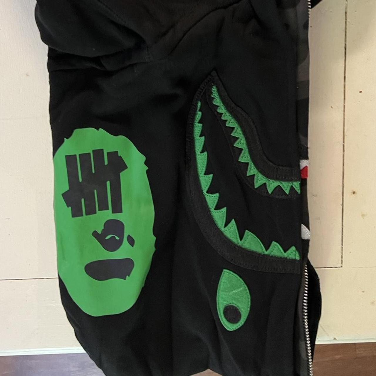 Bape zip up X undefeated Authentic Comes with bag... - Depop