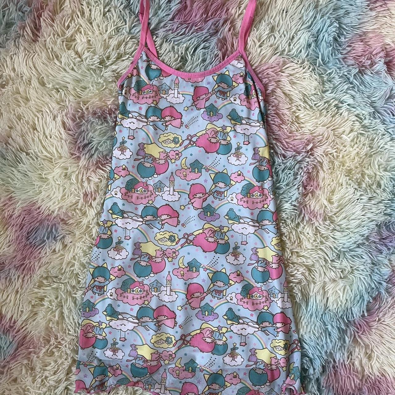 dollskill x sanrio little twin stars slip dress ... - Depop