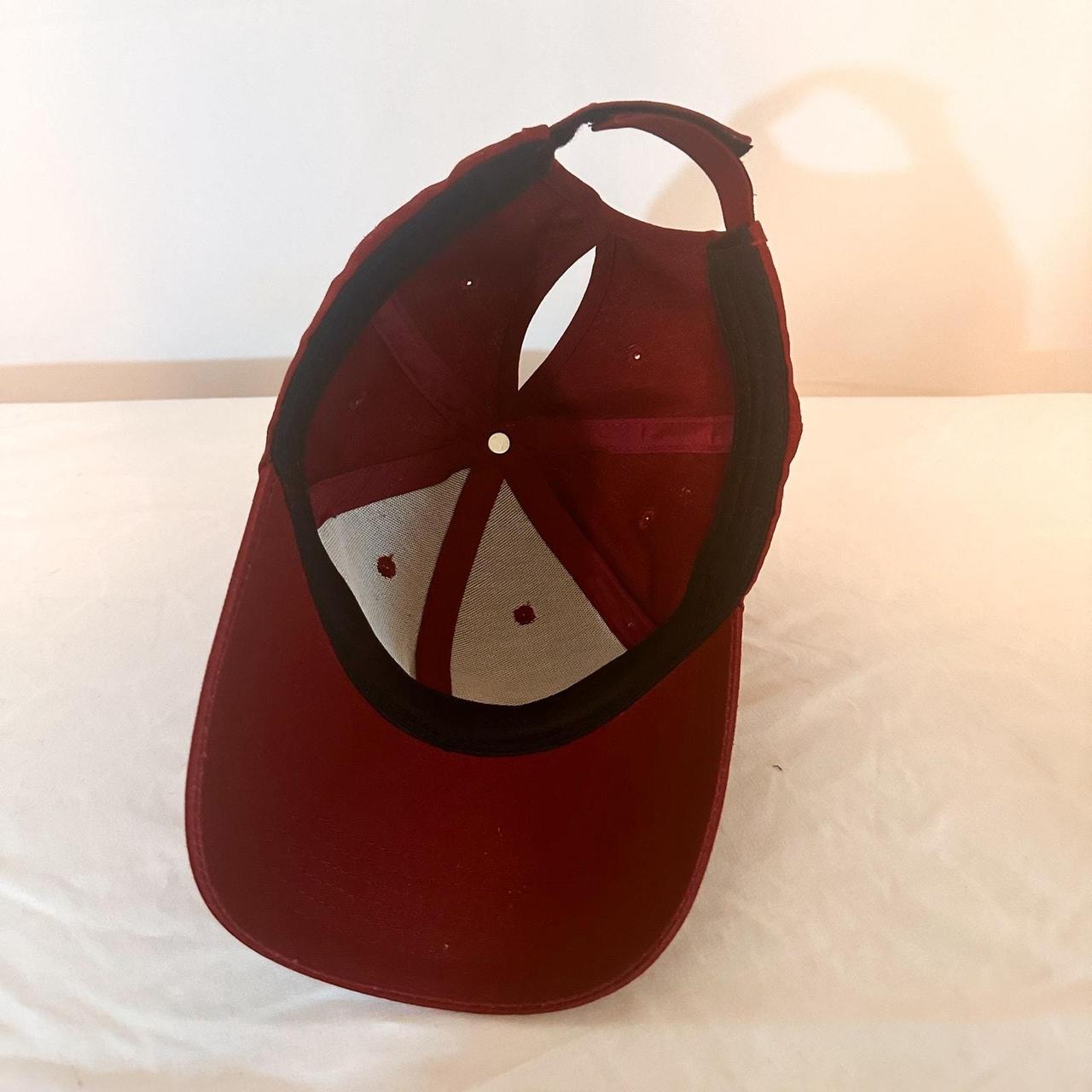 POPFLEX Active Red Moon Phase Ponytail Baseball Dad... - Depop