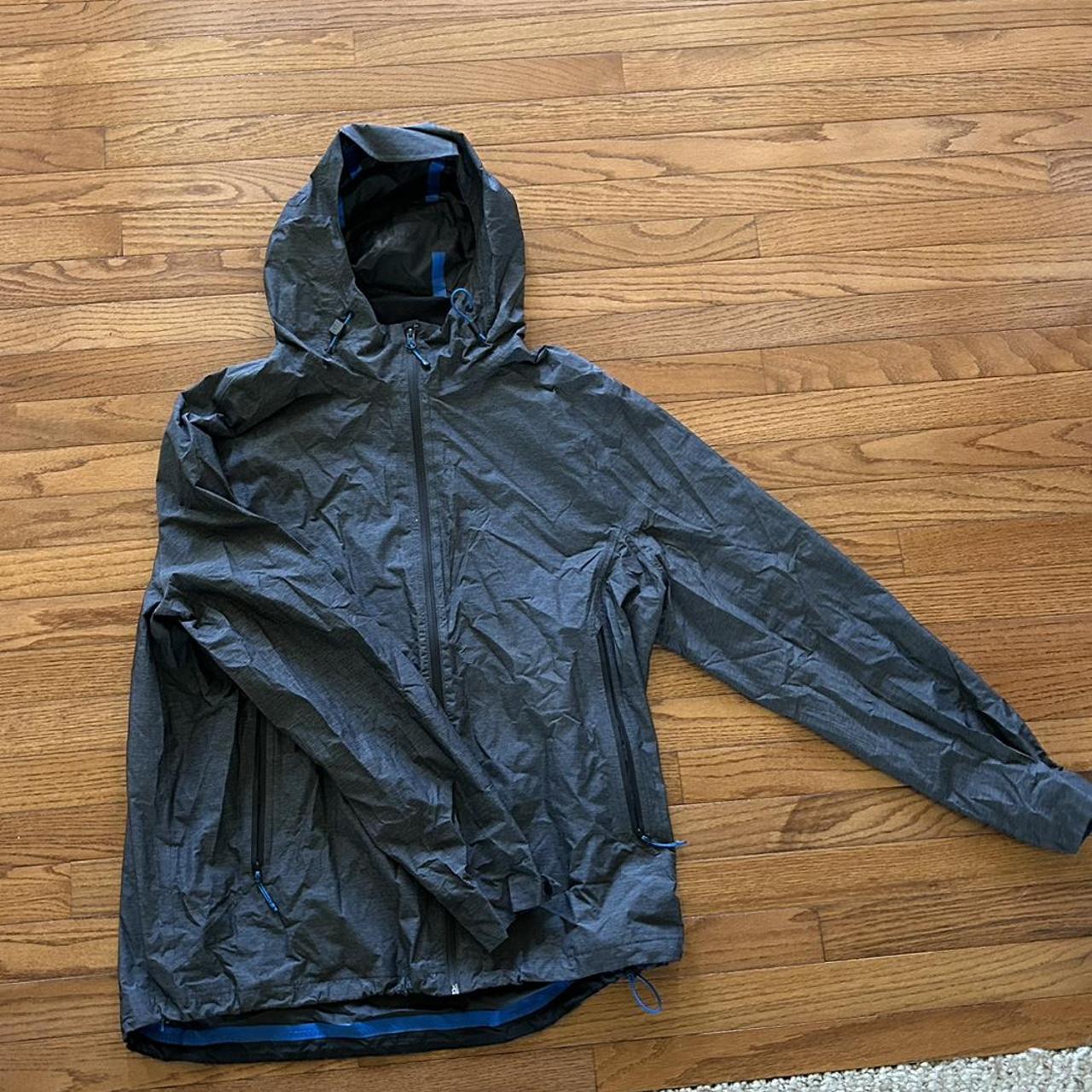 Champion hooded windbreaker Can be used as a rain... - Depop
