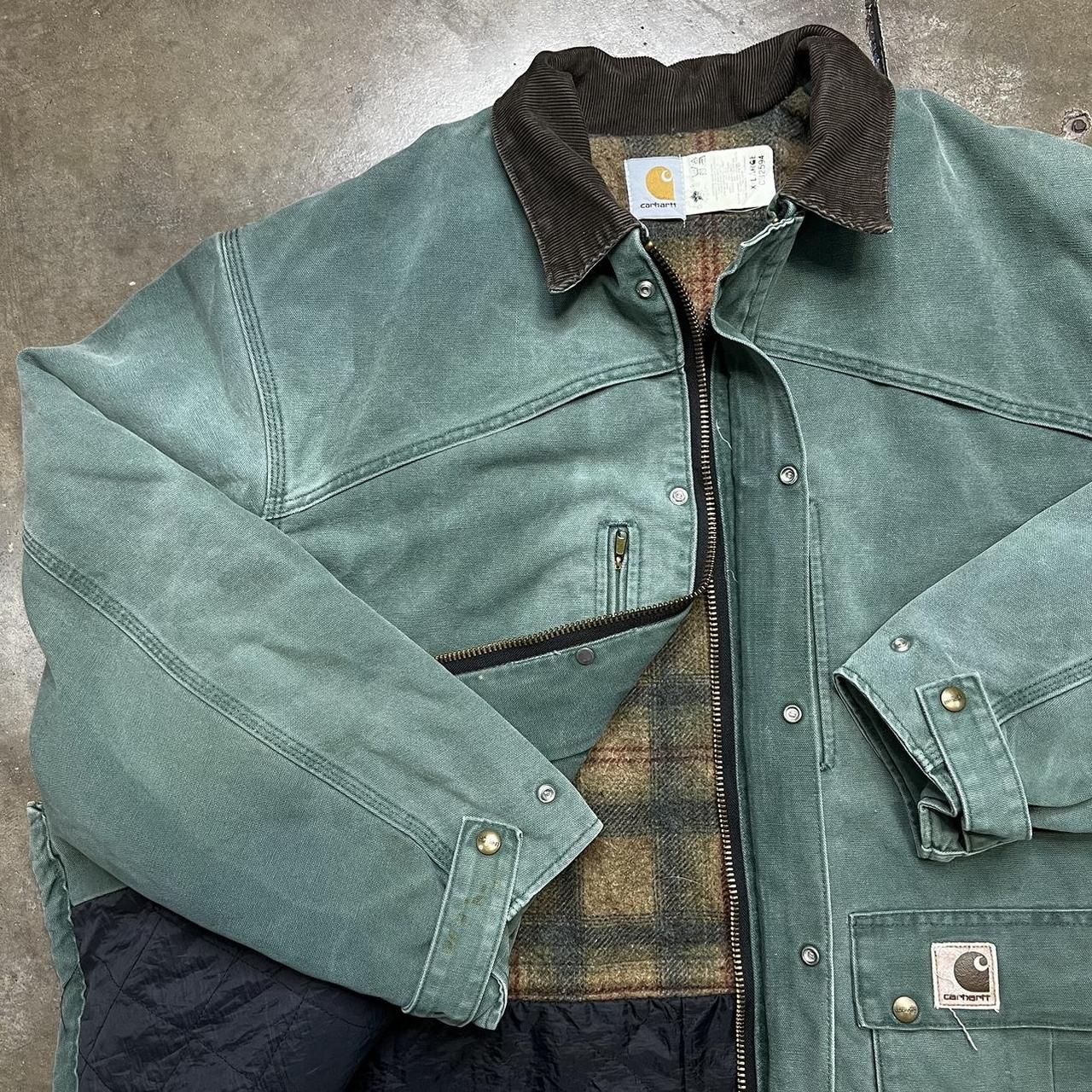 Vintage Carhartt Chore Jacket Carhartt Blanket... - Depop