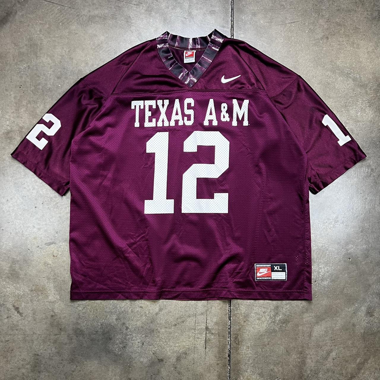 Vintage Texas A&M Football Jersey Vintage Nike... - Depop