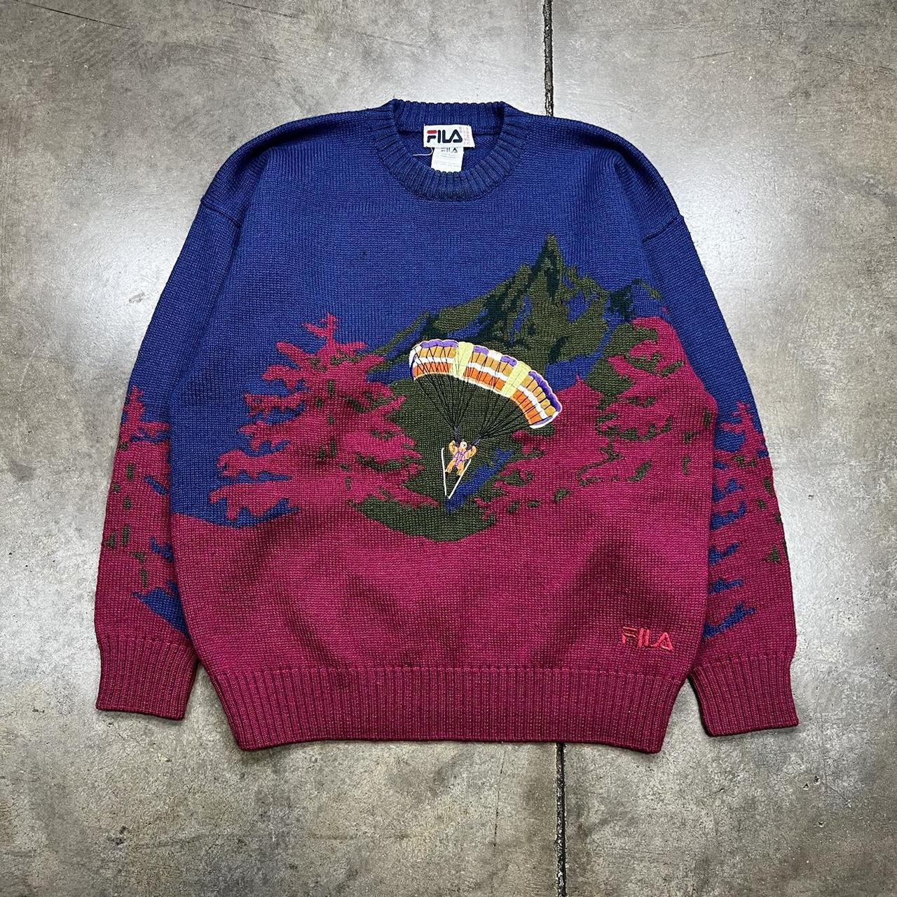 Vintage Fila Sweater Vintage Fila Sportswear... - Depop