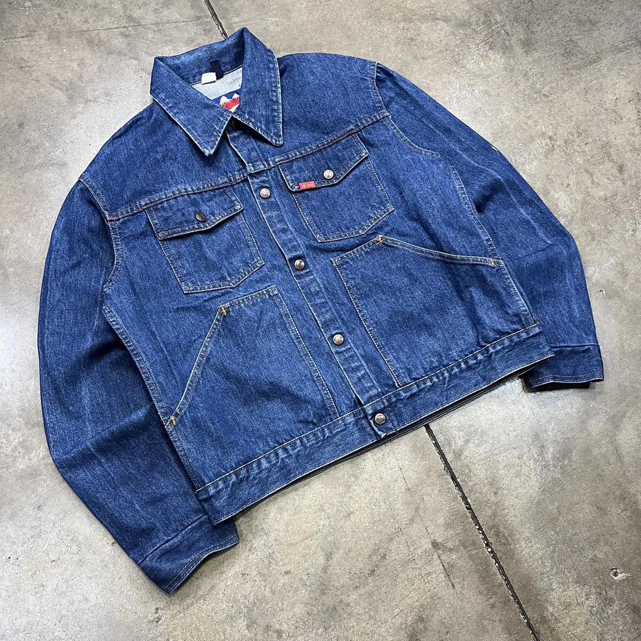 Vintage Big Smith Jacket Big Smith Buckaroo Denim 4... - Depop
