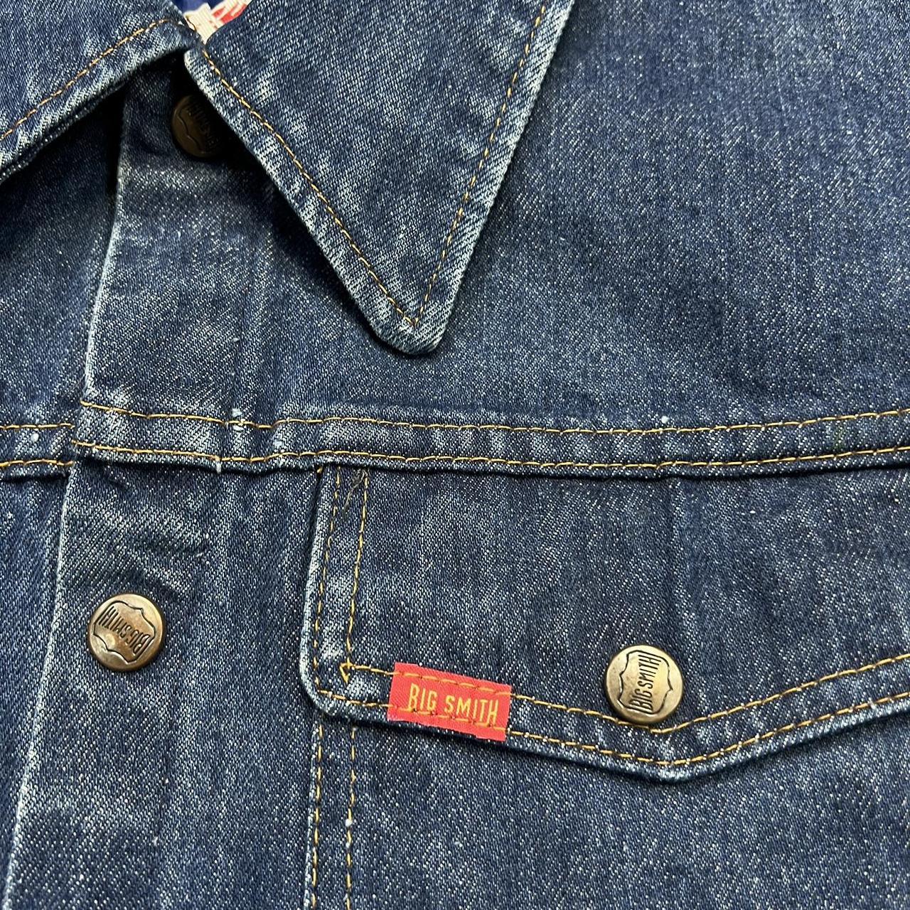 Vintage Big Smith Jacket Big Smith Buckaroo Denim 4... - Depop