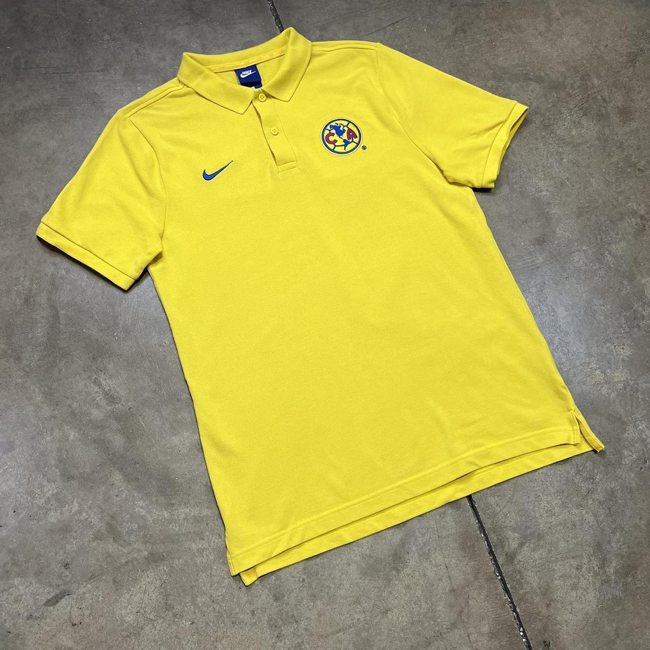 Vintage Club America Polo Shirt Club America Las... - Depop