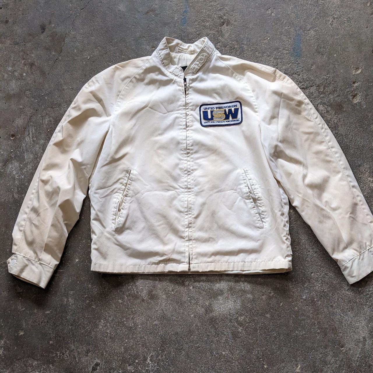 Disc: 70s union steelworker workwear jacket... - Depop