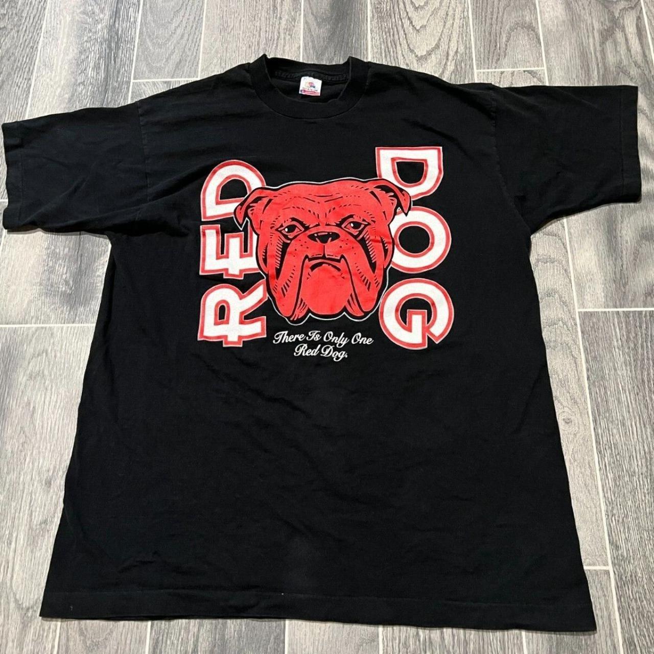 Vintage 90s Red Dog Beer Brewing Company Single... - Depop