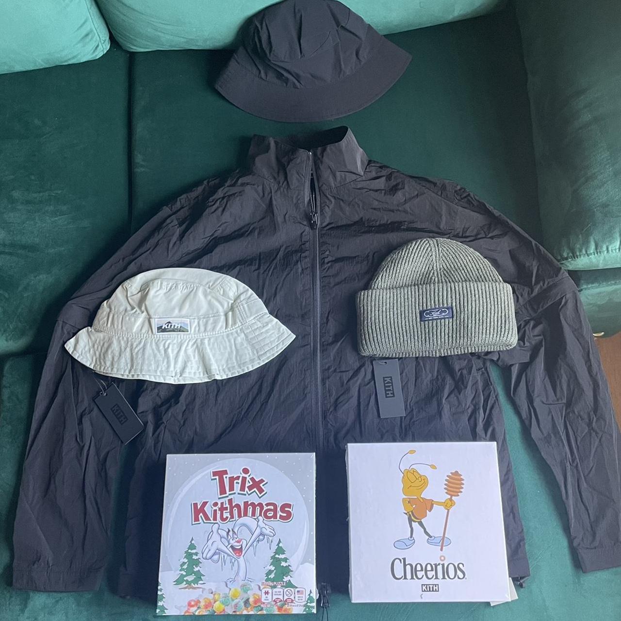 KITH JACKET + HATS + PUZZLE BUNDLE only being sold... - Depop