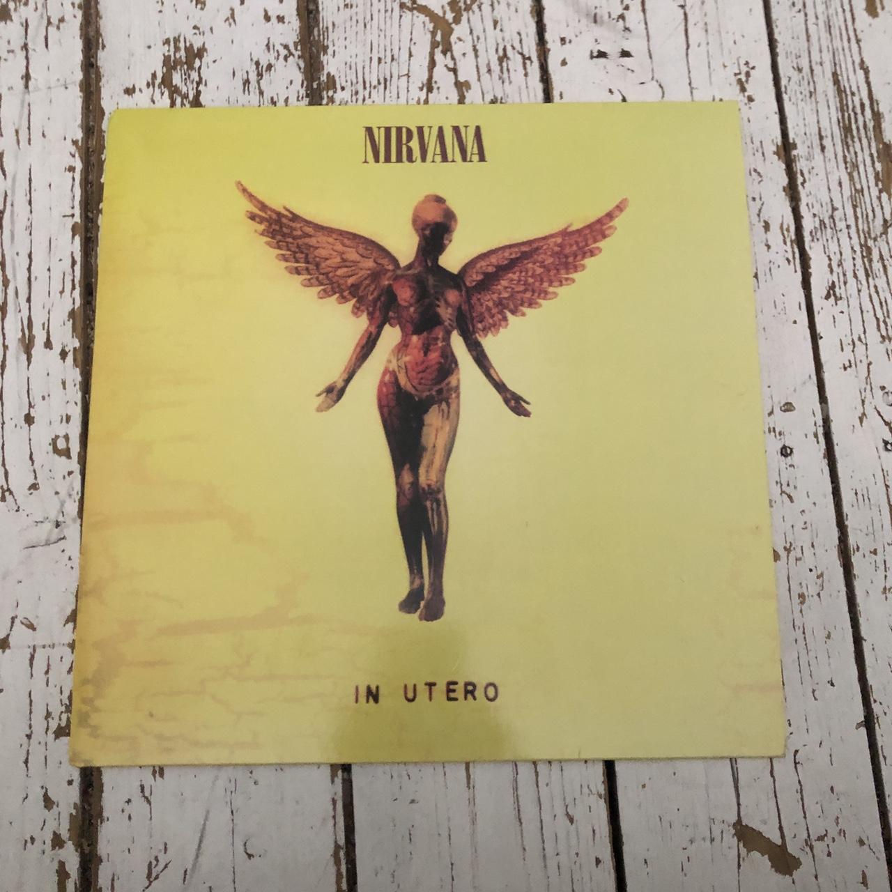 In Utero - Nirvana record for vinyl player (never... - Depop