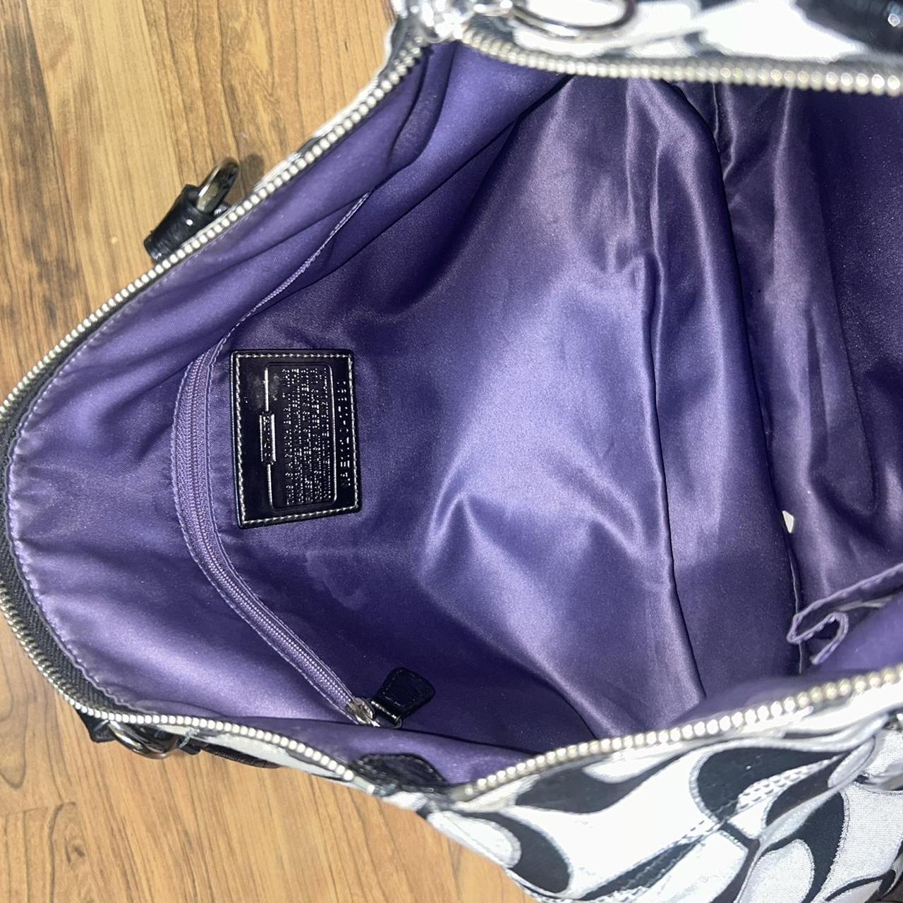 Vintage black coach tote bag from their Poppy... - Depop