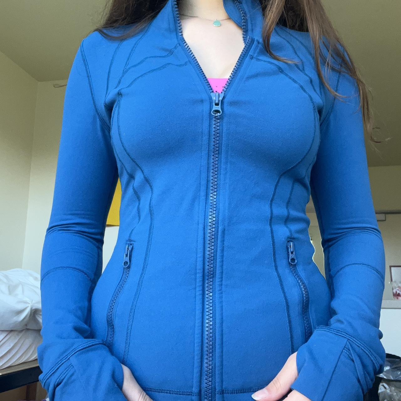 Electric Blue LuluLemon Define jacket!... - Depop