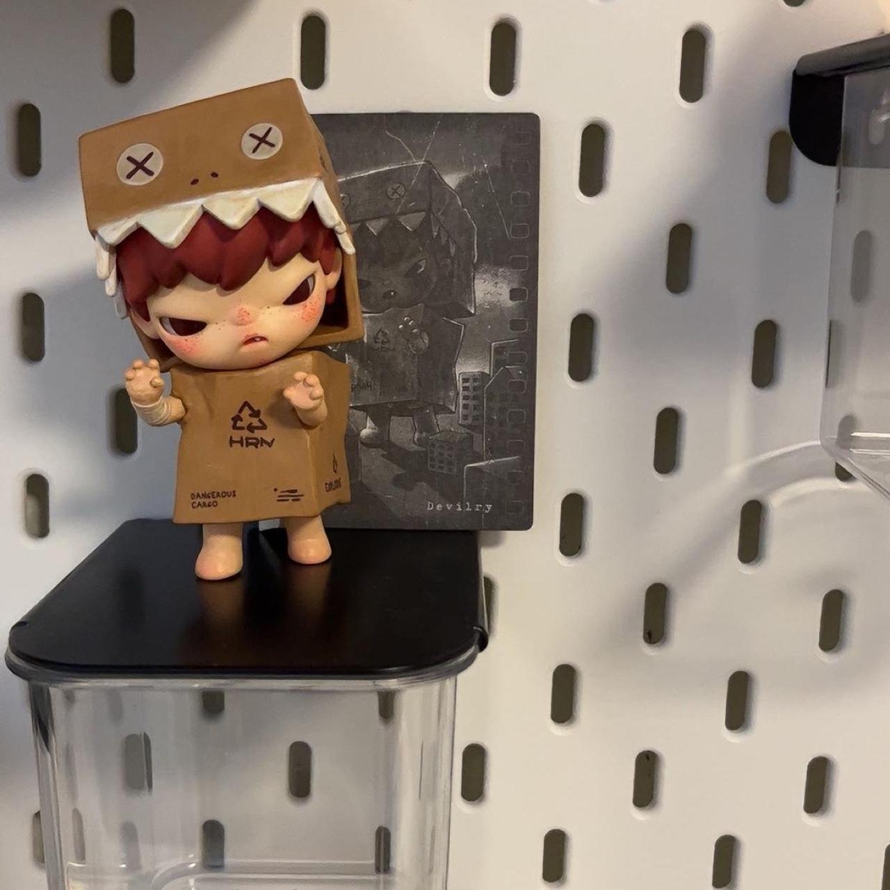 AUTHENTIC pop-mart Hirono dinosaur/devilry (mime... | Depop