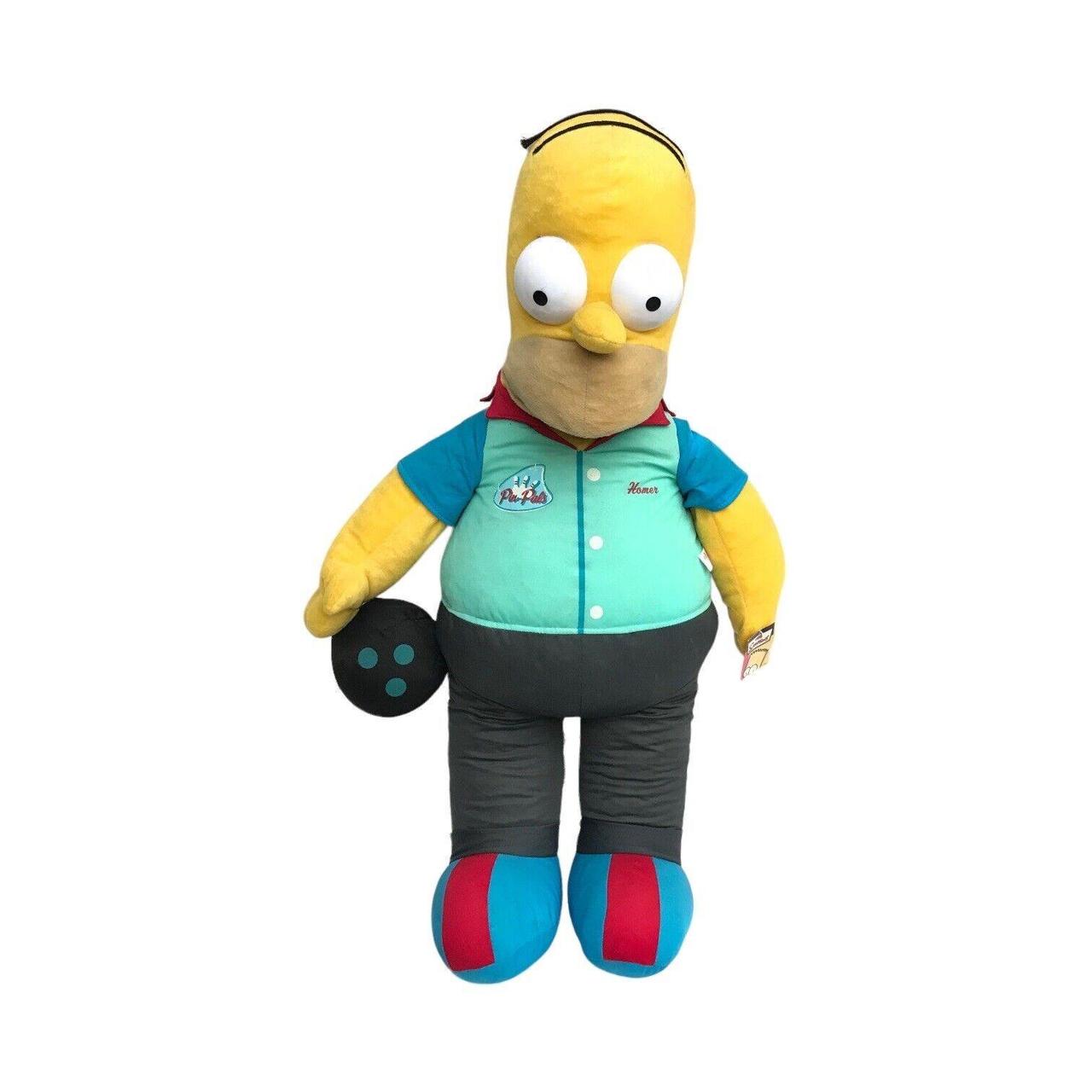 Large Giant Homer Simpson Pin Pals BowlingPlush... - Depop