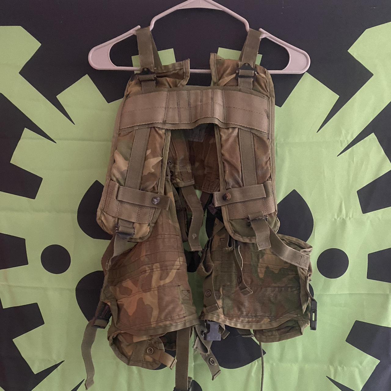 1980’s USGI load bearing tactical rig. Well worn as... - Depop