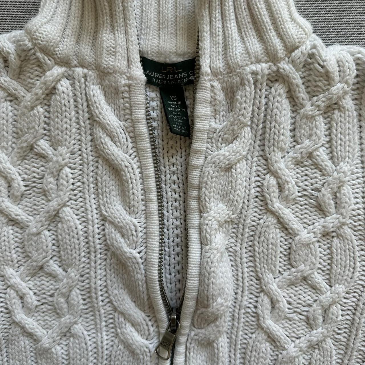 cable knit jacket 🍓 plz note: away the month of... - Depop