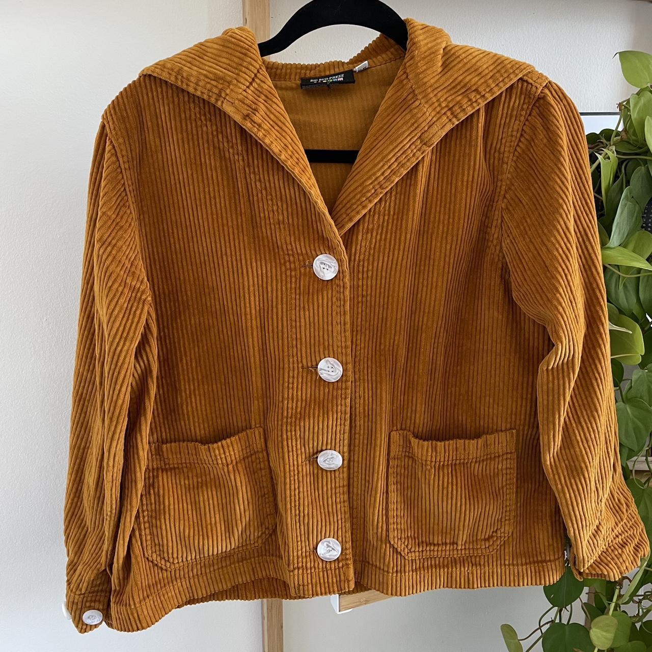 Big Bud Press - Stylish Sailor Corduroy Jacket in a... - Depop