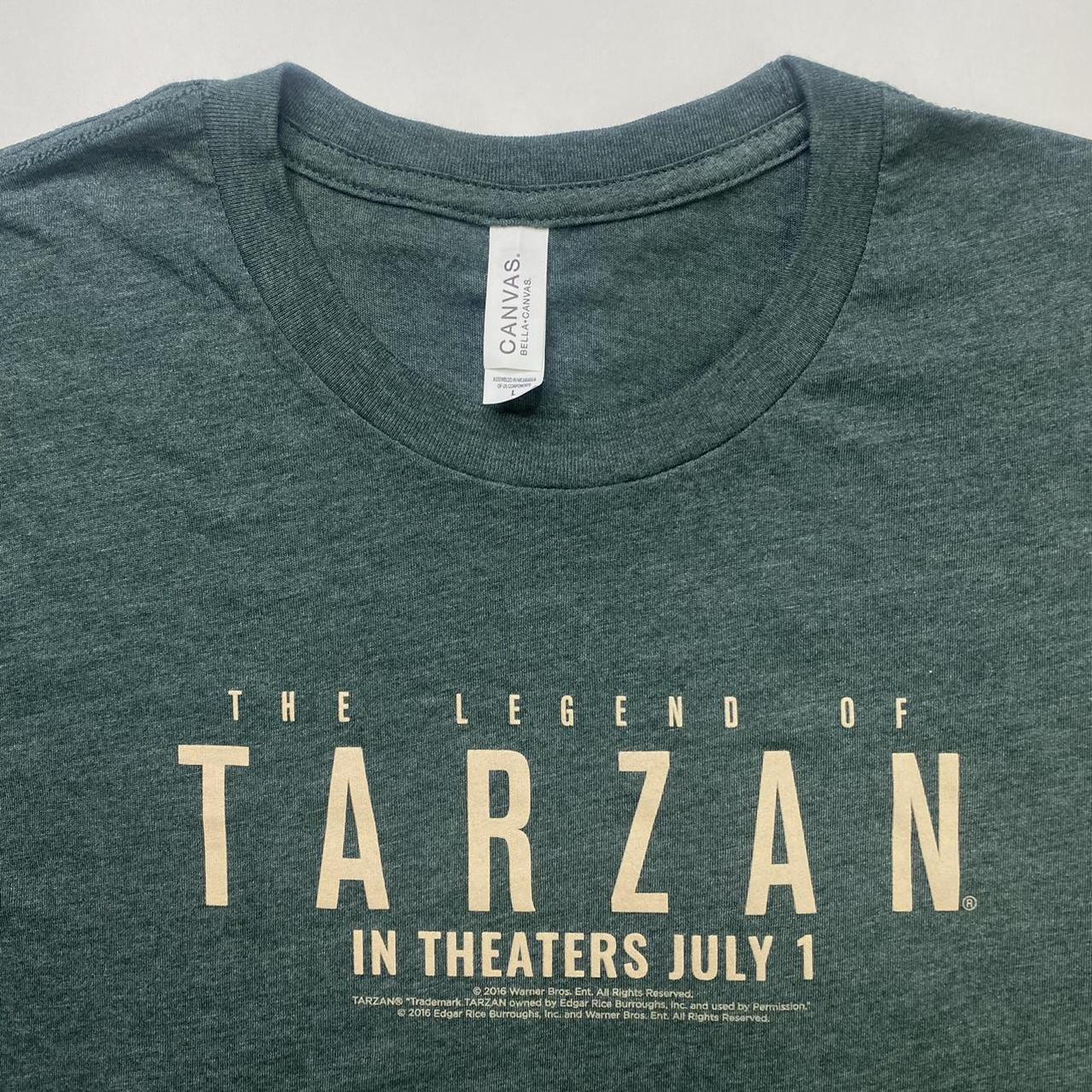 The Legend of Tarzan movie promo shirt ©... - Depop