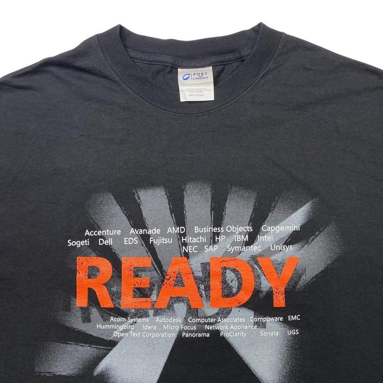 Vintage 2000s Microsoft Ready Launch 2005 shirt... - Depop