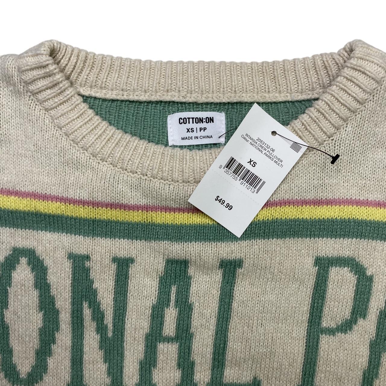 National Parks sweater Cropped fit Condition: new... - Depop