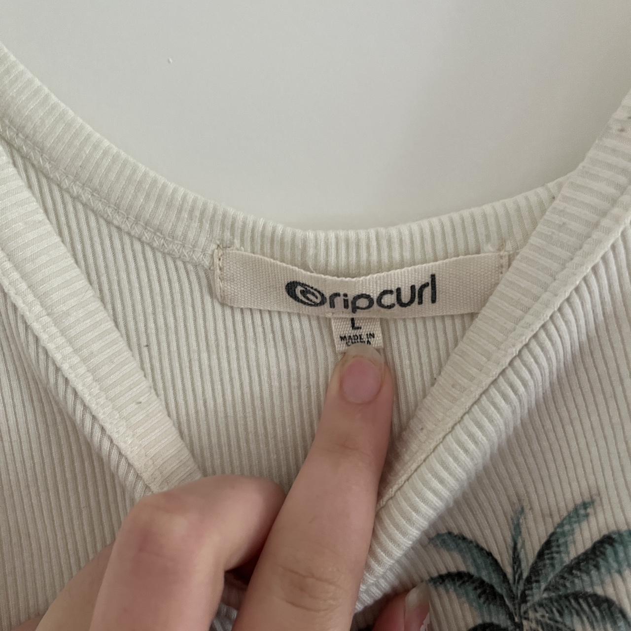 cute rip curl singlet 🩵 - Depop