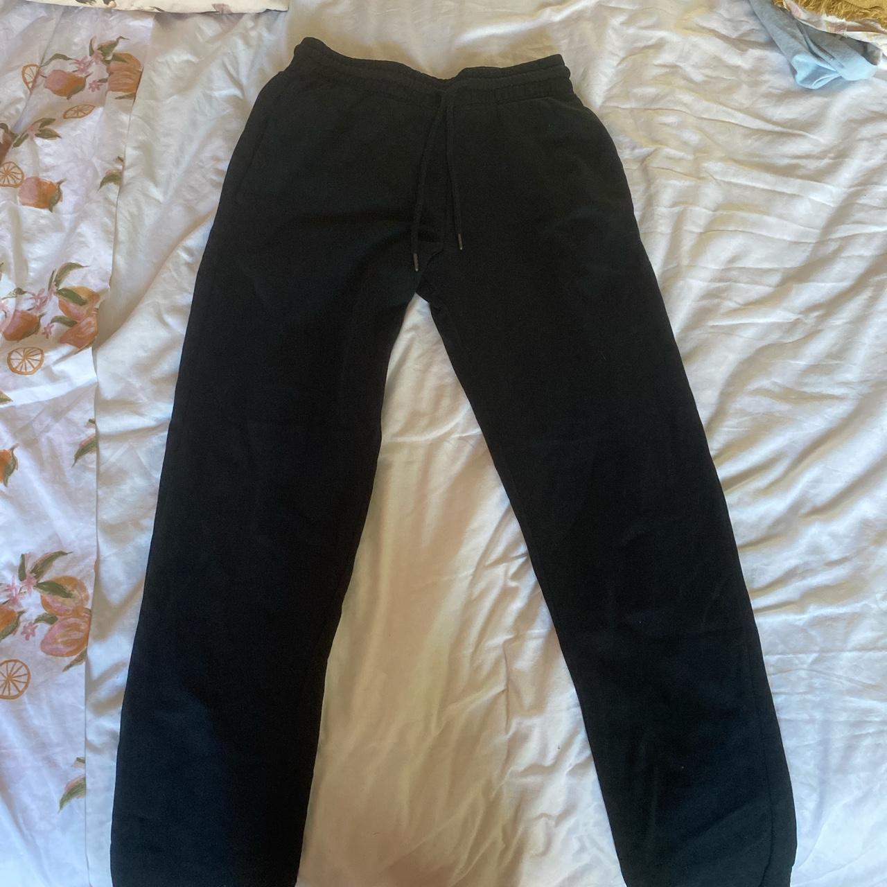 Bonds black straight leg trackie Size XXS - Depop