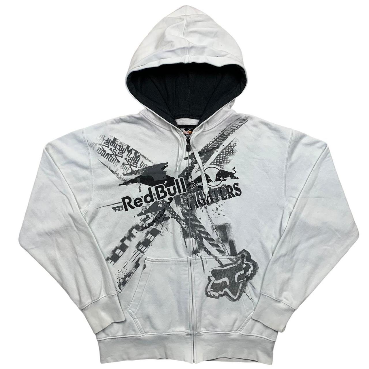 Fox Racing Red Bull X Fighters graphic vintage Y2K... - Depop