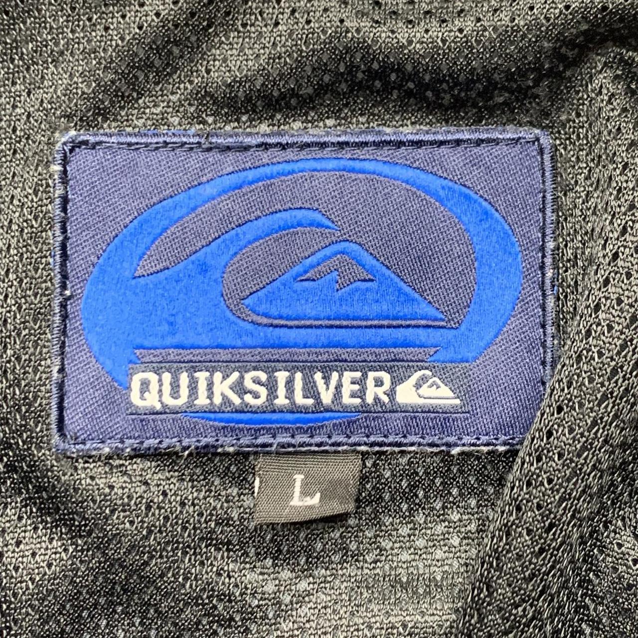 Quiksilver vintage 90s gorpcore utilised technical... - Depop