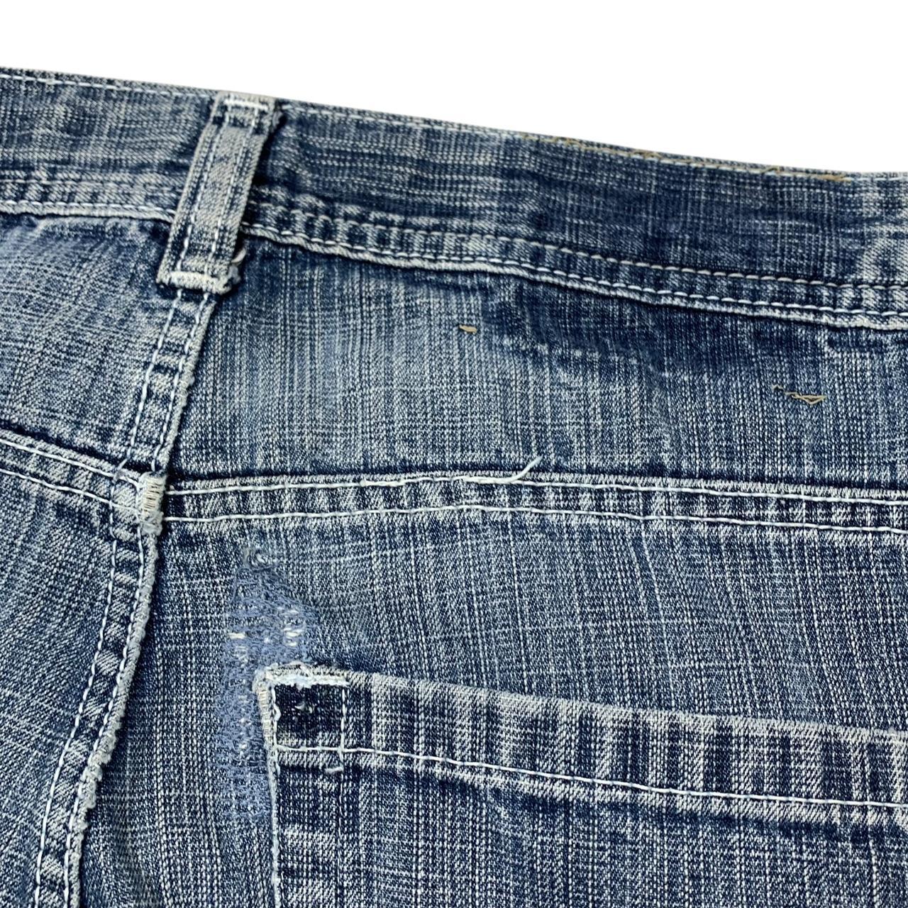 Southpole red tab vintage Y2K baggy wide leg faded... | Depop