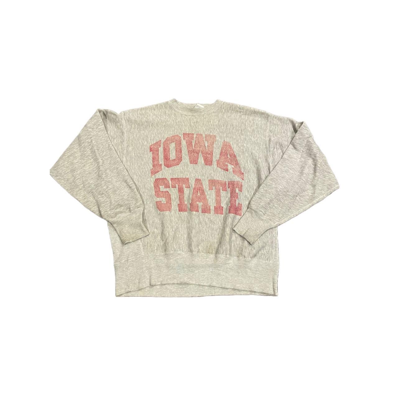 Vintage Rare Iowa State Cyclones Crewneck Sweatshirt... - Depop