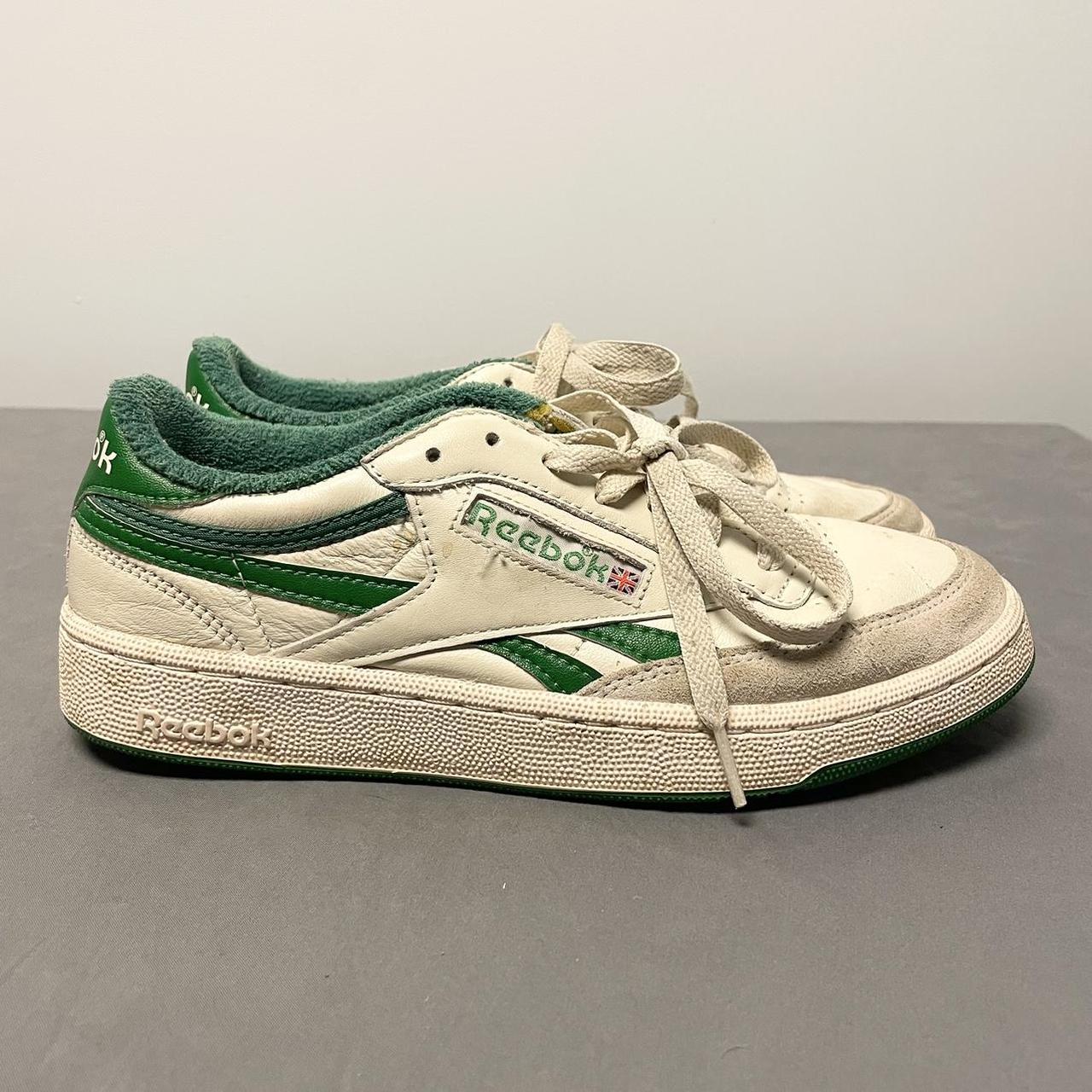 - Reebok green sneakers - Men’s Size 6 1/2 (I wear... - Depop