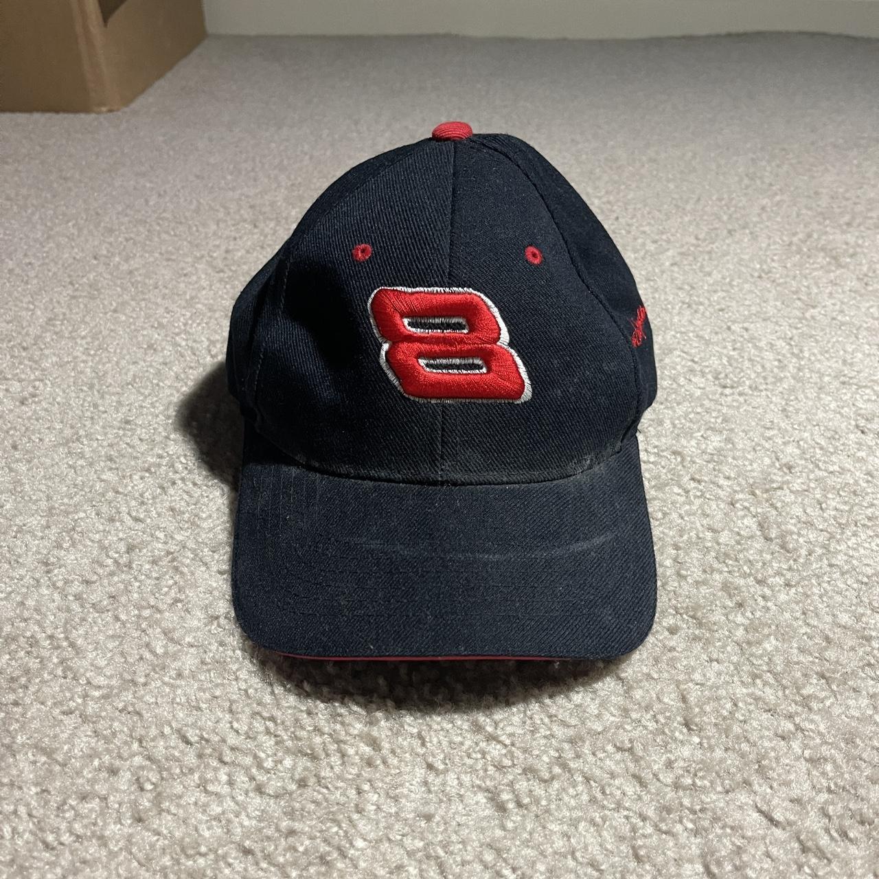 Y2K Nascar Racing Hat Dale Earnhardt Jr Hat one size... - Depop
