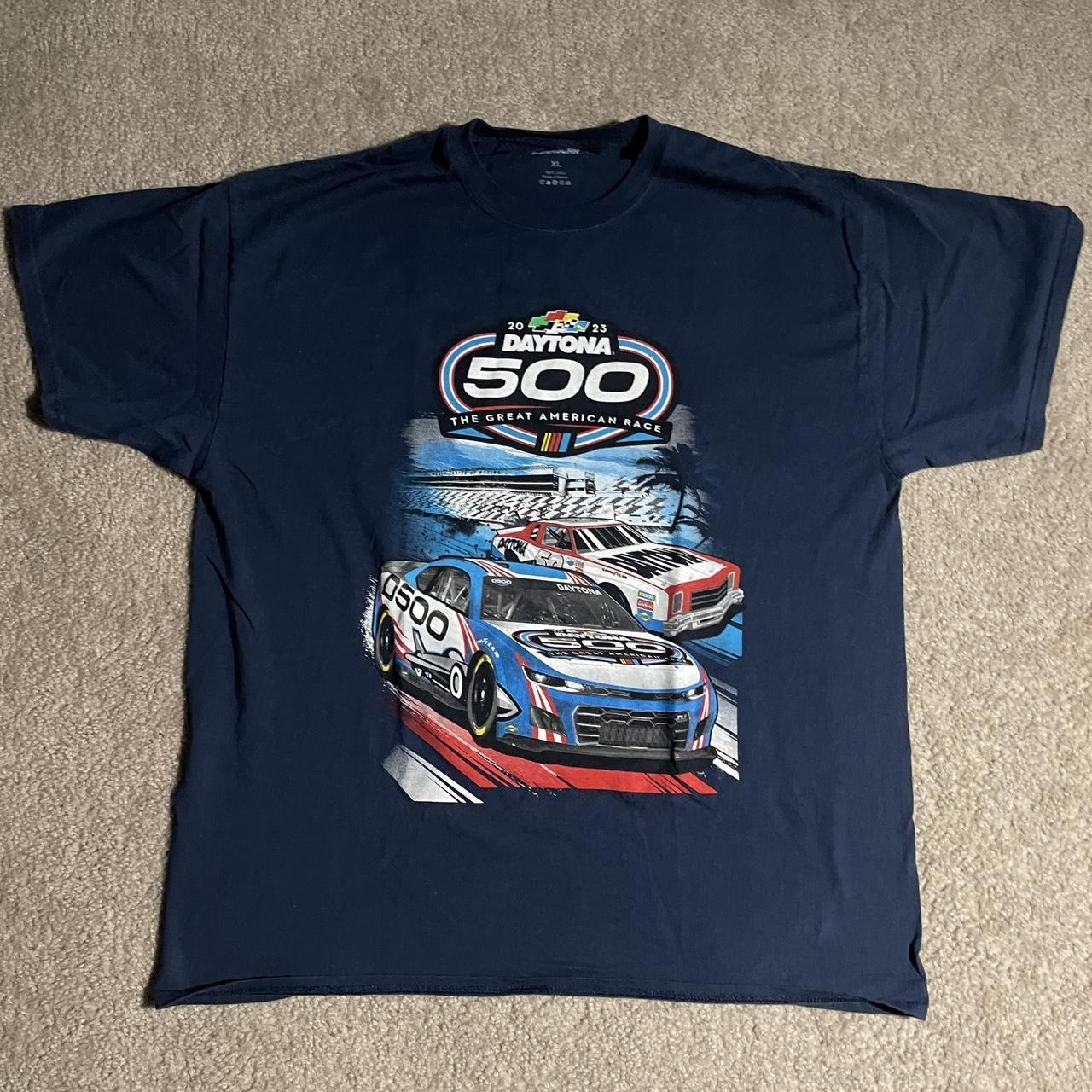 Nascar Racing Tee Daytona 500 2023 size XL 23 x... - Depop