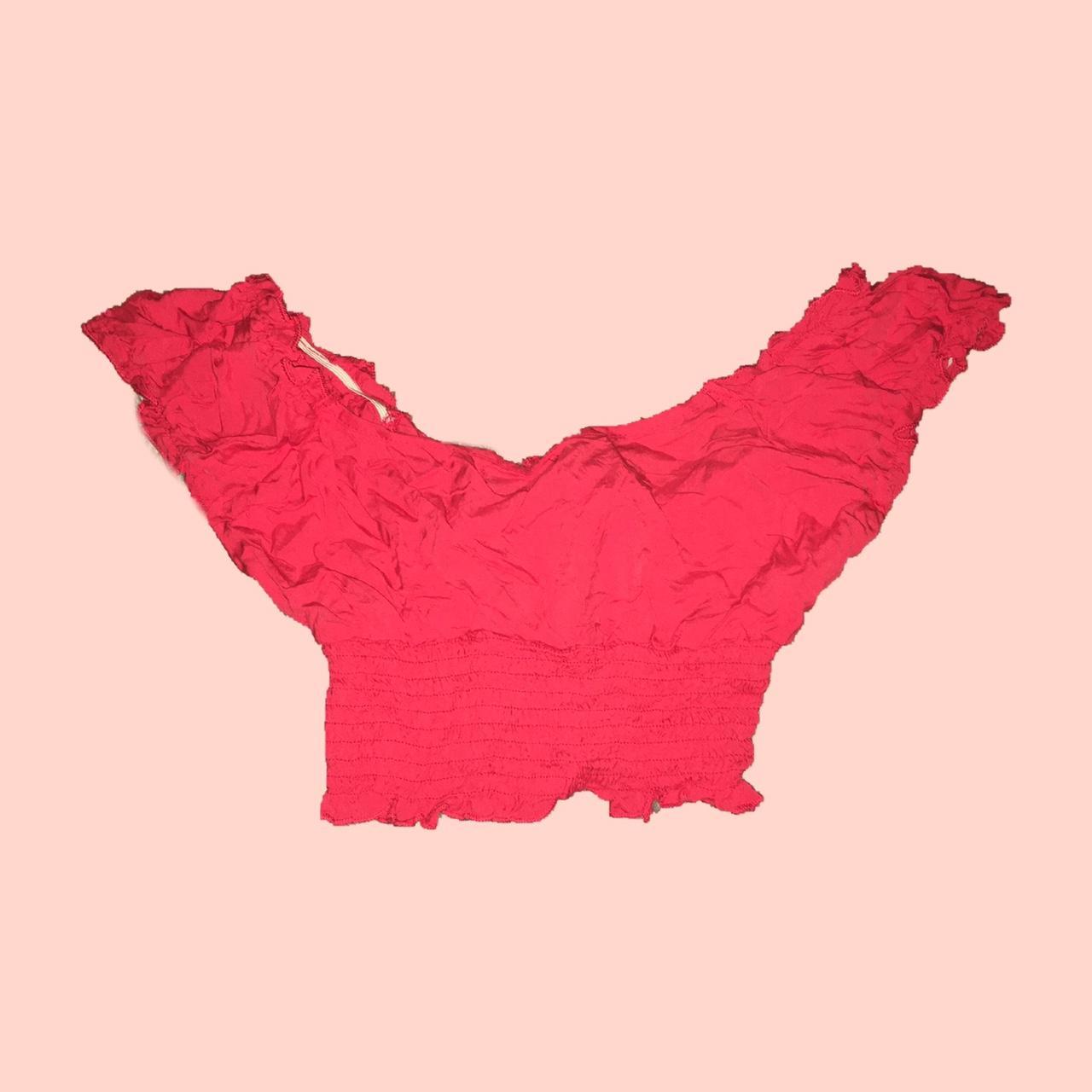 Super tiny red top - send me an offer! - super... - Depop