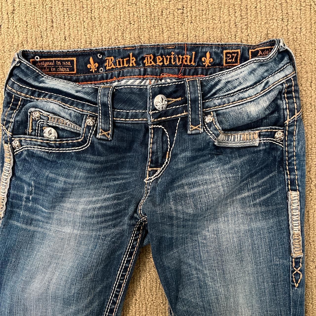 Rock revival vintage bootcut jeans ☆ Waist 27 inch... - Depop