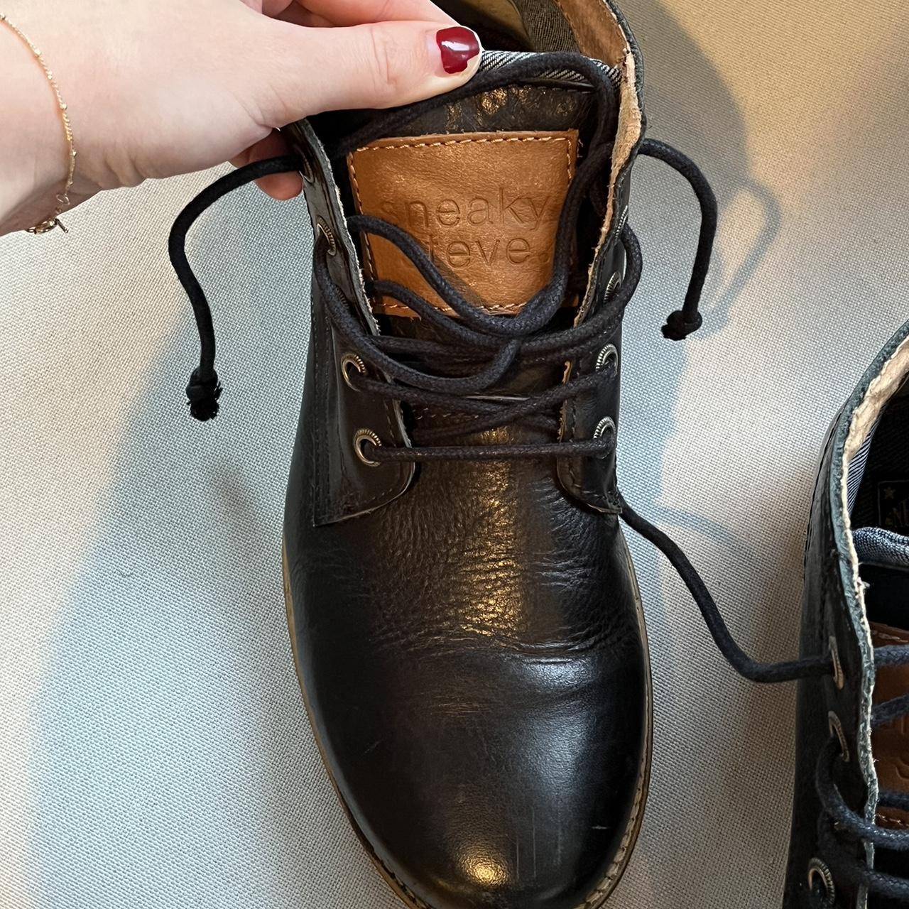 Sneaky Steve men’s boots only worn a handful of... - Depop