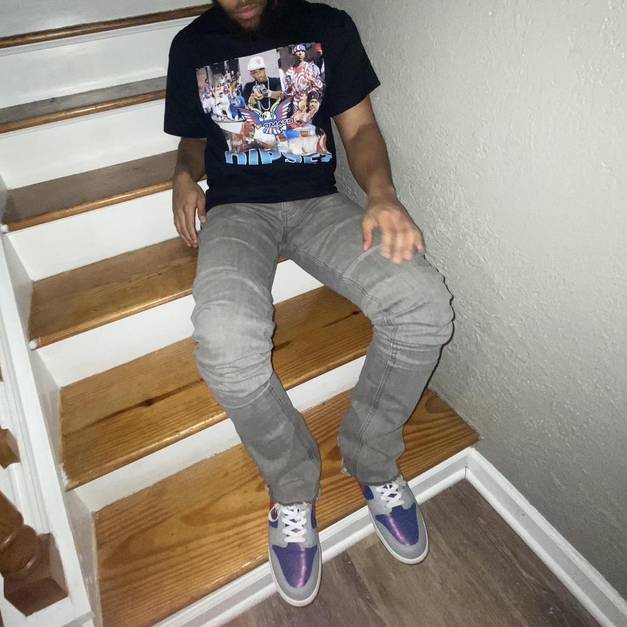 Static Stacked Denim - Depop