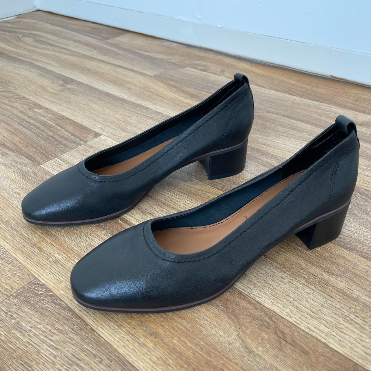 Marks & Spencer Women's Black Ballet-shoes | Depop