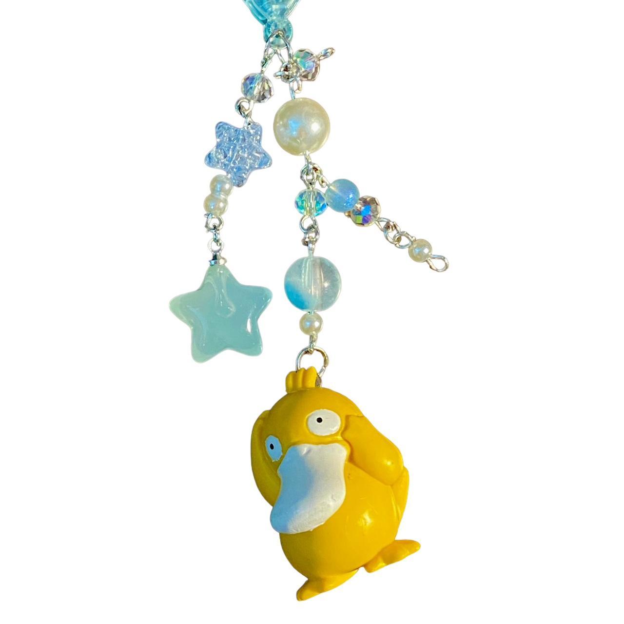 Handmade Pokémon keychain! Vintage Psyduck Charm... - Depop