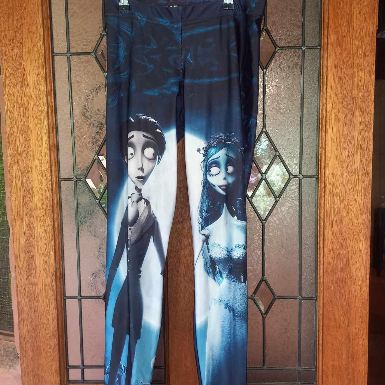 Blackmilk Clothing Corpse Bride Leggings - Size... - Depop